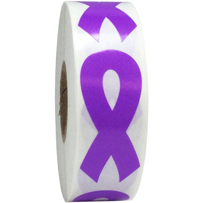 Adhesive Awareness Ribbon Stickers | InStockLabels.com