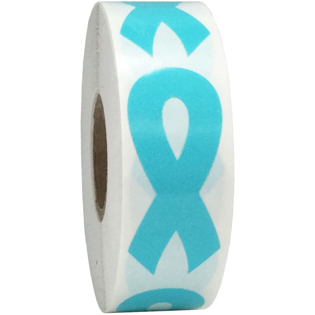 Adhesive Awareness Ribbon Stickers | InStockLabels.com